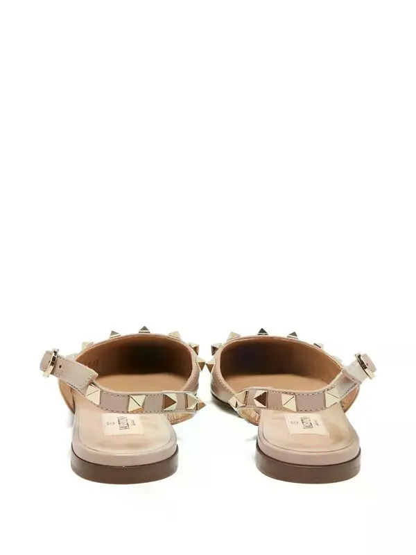 Valentino Garavani Rockstud Leather Ballet Flats