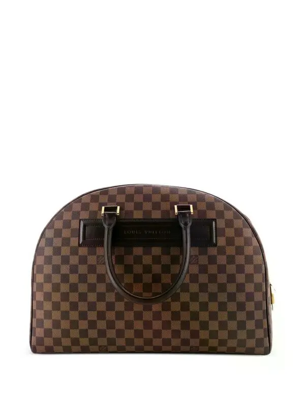 LOUIS VUITTON Nolita Handbag Damier 24 Heures Satchel
