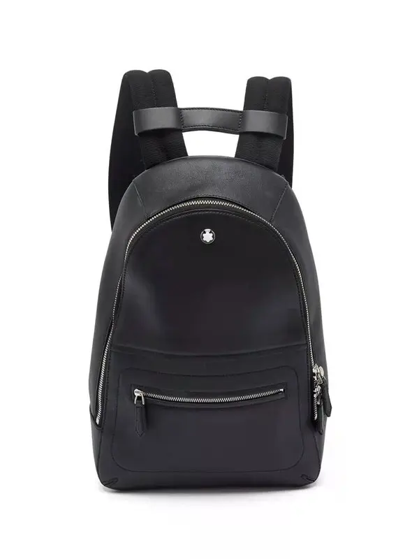 Montblanc Sartorial Leather Backpack - Black