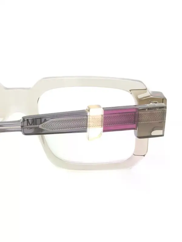KUBORAUM Mask E3 Square-frame Glasses - Grey