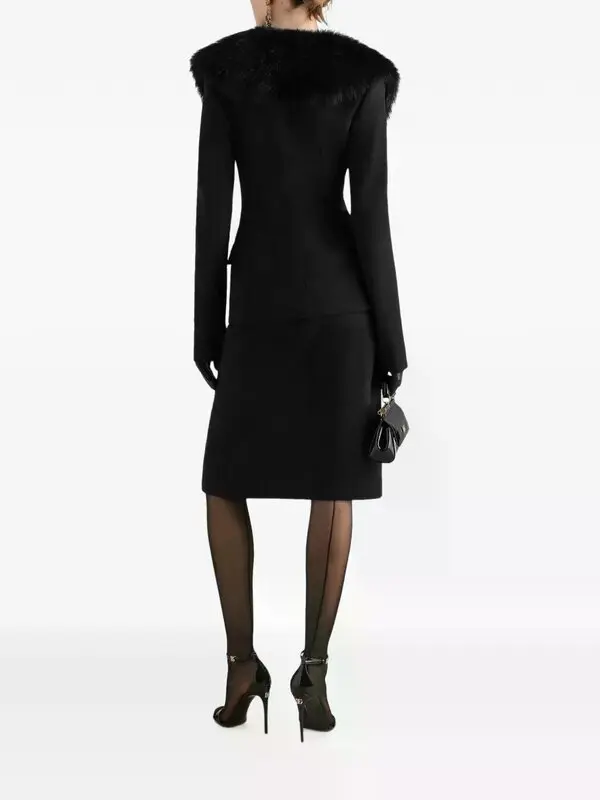 Dolce & Gabbana Single-breasted Wool Jacket