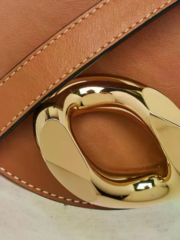 JW Anderson Lid Leather-harness Bucket Bag