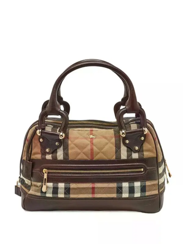Burberry Medium Westbury House Check Tote Bag