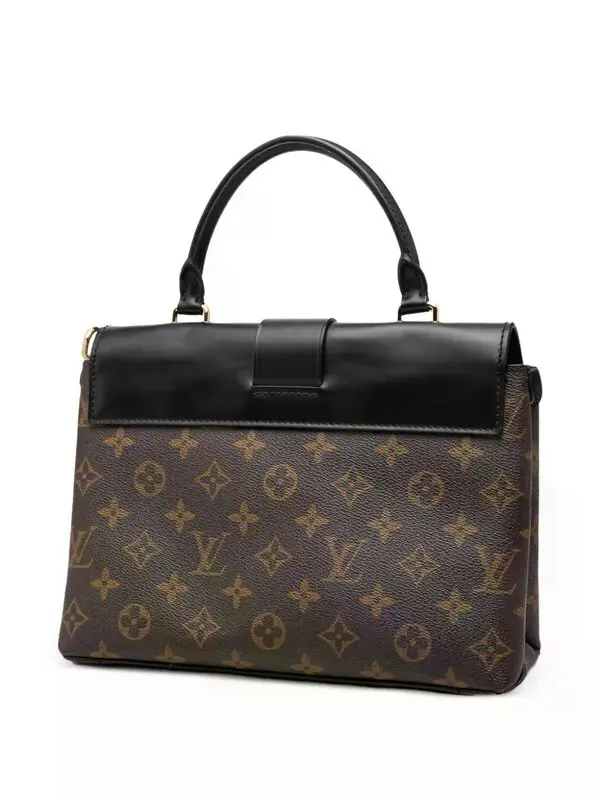 LOUIS VUITTON Monogram Canvas One Handle Flap Mm Satchel - Brown