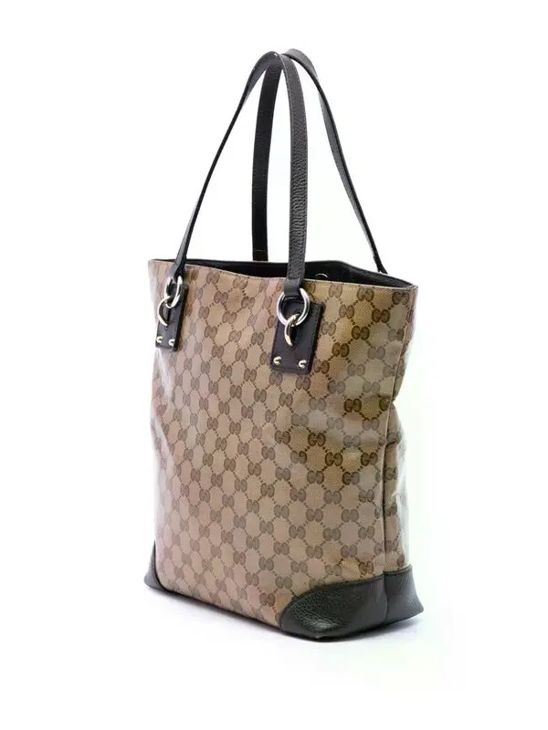 Gucci Gg Crystal Vertical Charm Tote Bag