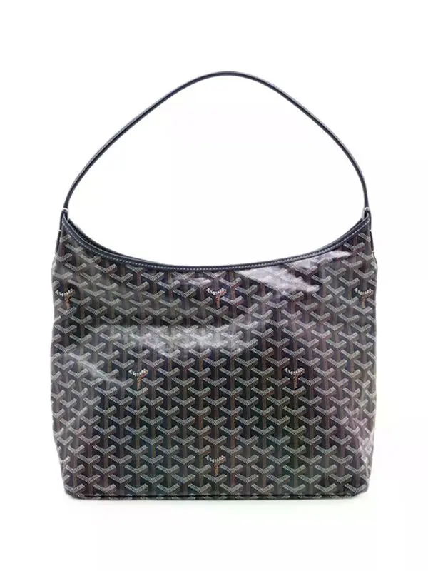 Goyard 2022-2026 Goyardine Boheme Hobo Shoulder Bag - Blue