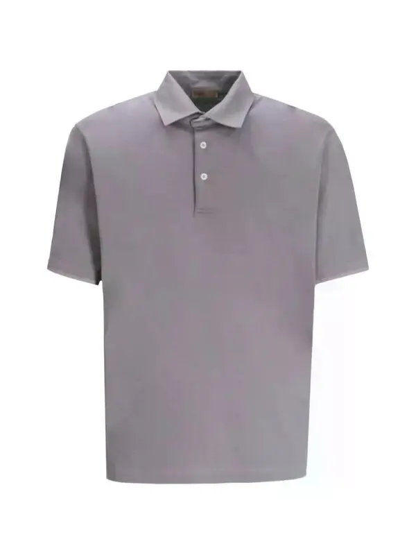 Herno Short-sleeve Polo Shirt - Grey