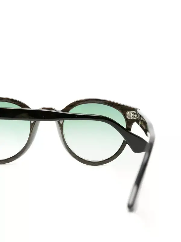 LESCA Nico Round-frame Sunglasses