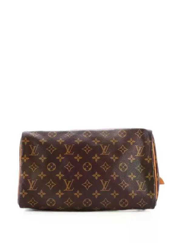 LOUIS VUITTON Monogram Speedy 30 Satchel Handbag