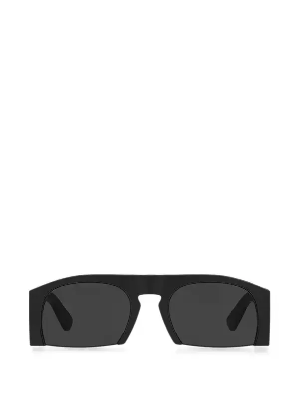 Moschino Geometric Frame Sunglasses