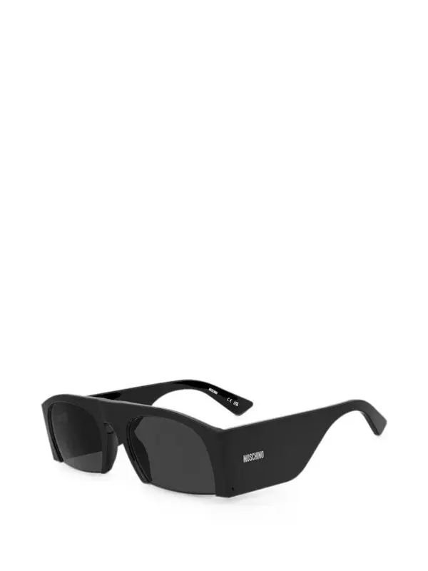 Moschino Geometric Frame Sunglasses