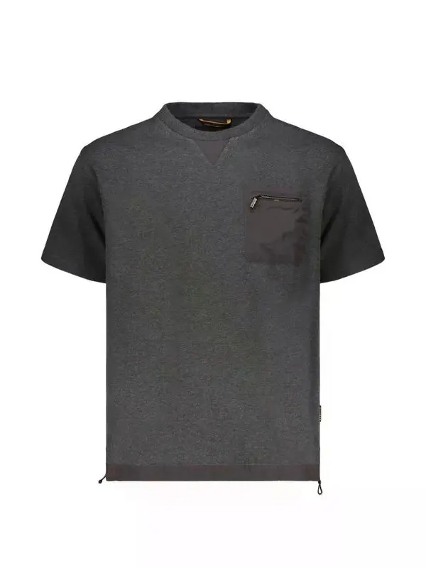 MOORER Zip-pocket T-shirt