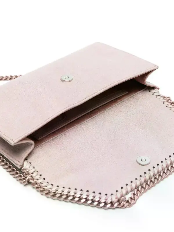 Stella McCartney Falabella Chain-trim Shoulder Bag - Pink