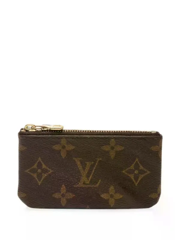 LOUIS VUITTON 2001 Monogram Key Pouch Coin Pouch