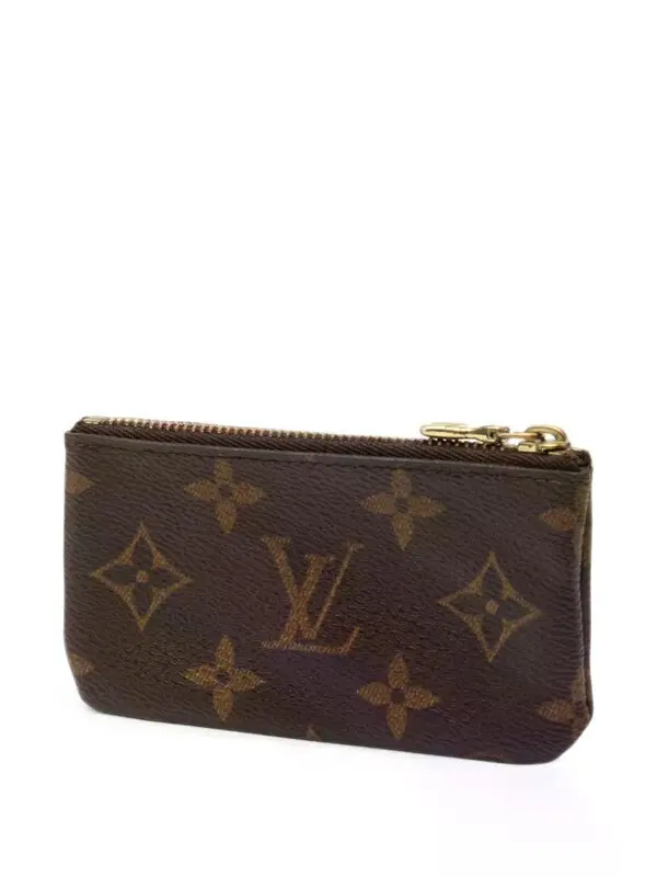 LOUIS VUITTON 2001 Monogram Key Pouch Coin Pouch