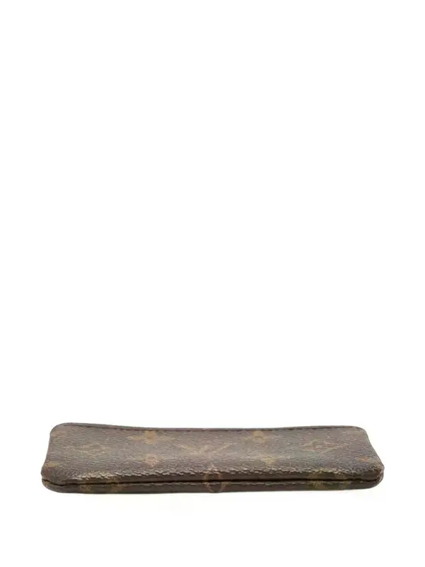 LOUIS VUITTON 2001 Monogram Key Pouch Coin Pouch