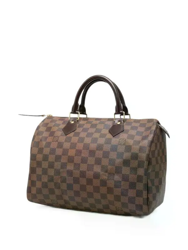 LOUIS VUITTON 2011 Damier Ebene Speedy 30 Boston Bag