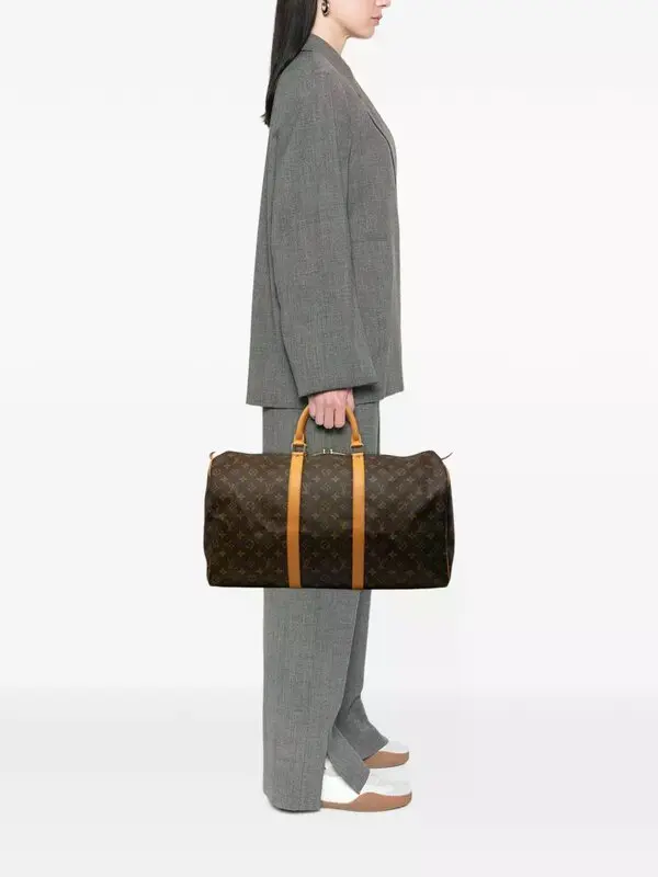 LOUIS VUITTON 1997 Monogram Keepall 50 Travel Bag