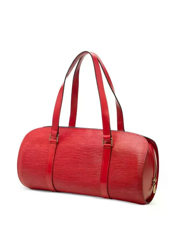 LOUIS VUITTON Epi Soufflot Handbag - Red