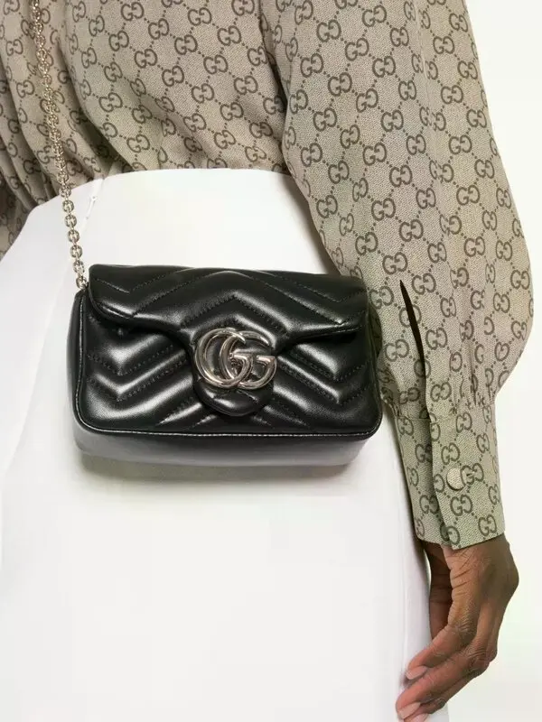 Gucci Gg Marmont Matelassé Shoulder Bag