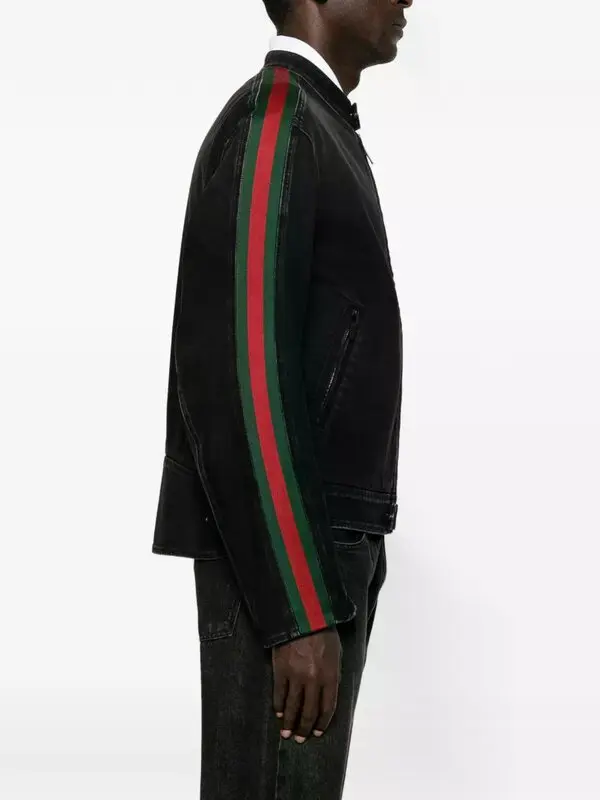 Gucci Zip-up Denim Jacket