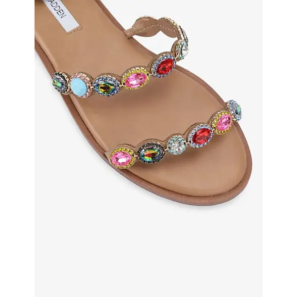 Steve Madden Tawnie Embellished Flat Sandals