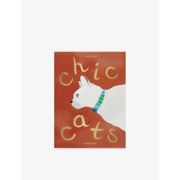 WH SMITH Assouline Chic Cats Hardcover Book