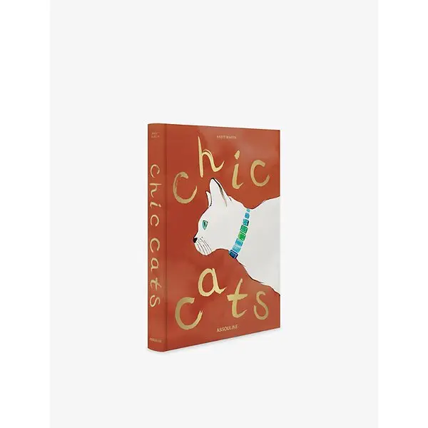 WH SMITH Assouline Chic Cats Hardcover Book