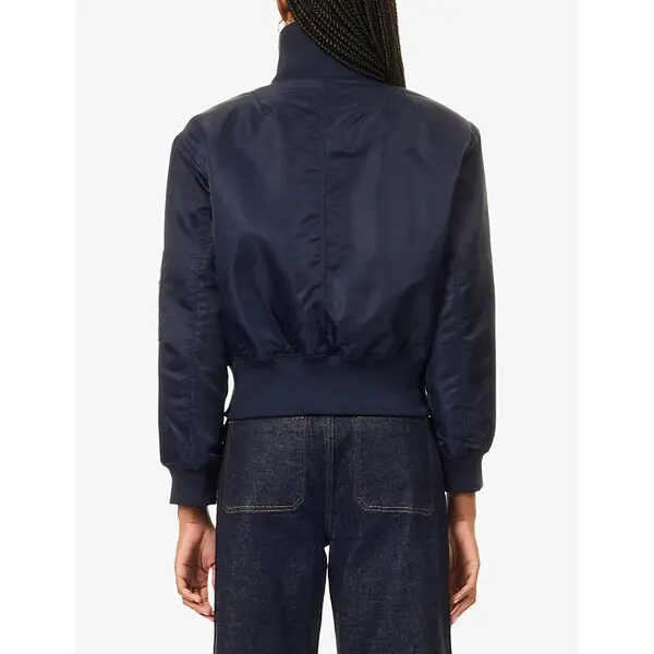 THE FRANKIE SHOP Storm Cropped Bomber Jacket