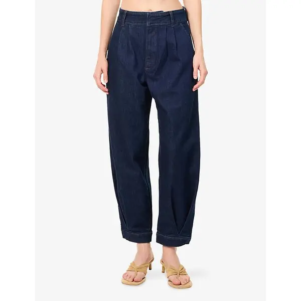 Paige Delaney Harem Denim Trousers