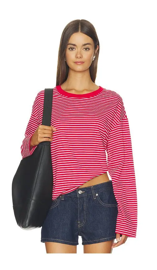 ALL THE WAYS Lily Long Sleeve Top In . Also