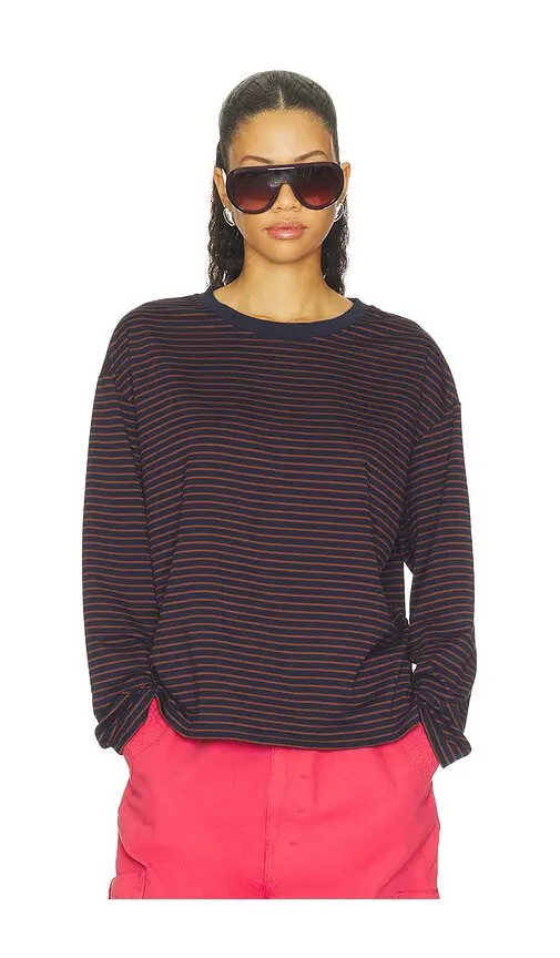 ALL THE WAYS Lily Long Sleeve Top In . Also
