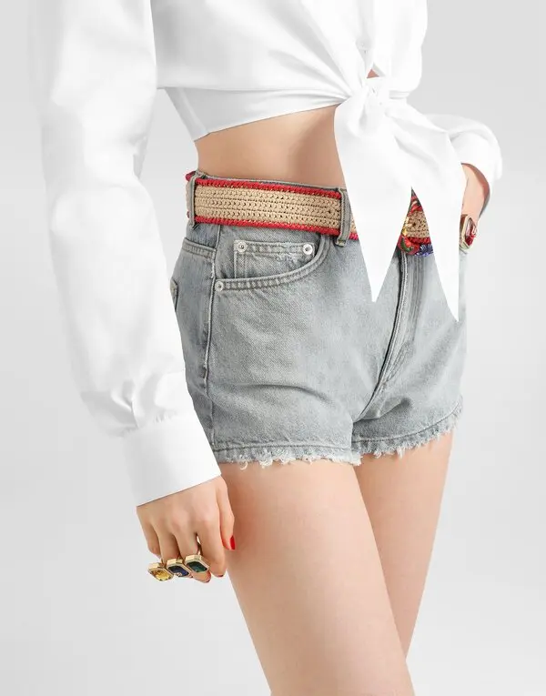 Dolce & Gabbana Denim Shorts Denim And Jeans Multi-colored