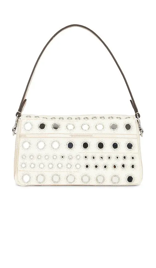 Tory Burch Charlie Embellished Small Shoulder Bag