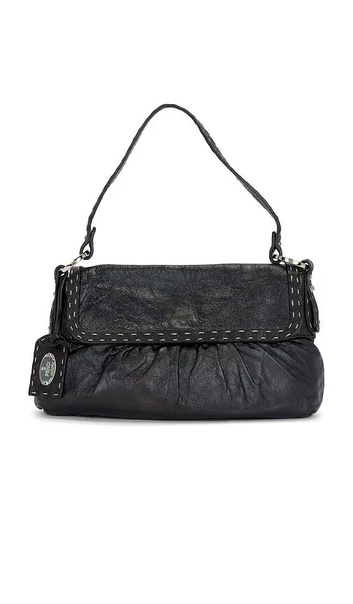 FWRD RENEW Fendi Chef Shoulder Bag - Black