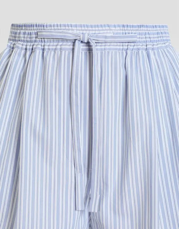 Dolce & Gabbana Striped Poplin Shorts