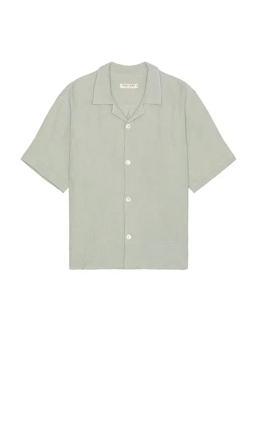 TRIBE AND TRUE Pablo Shirt In . Also - Green