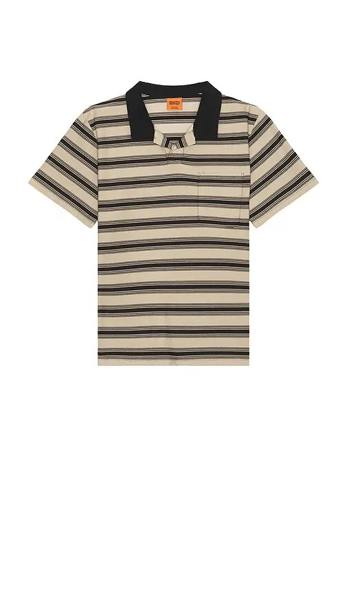 RHYTHM Vintage Stripe Havana Polo In . Also