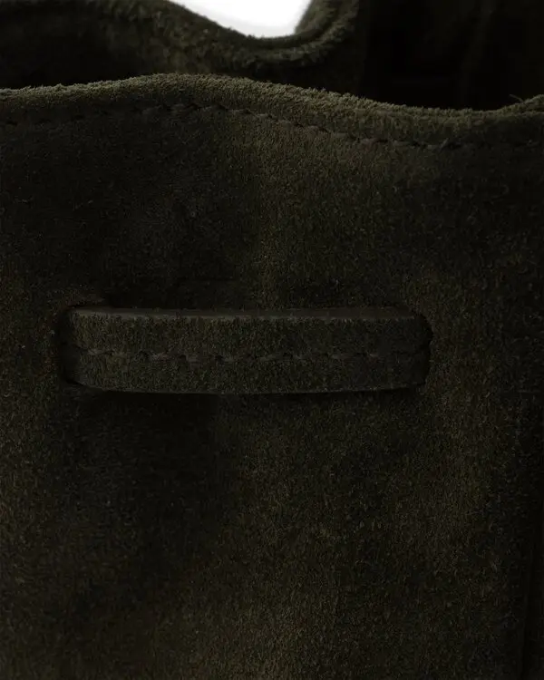 Prada Carry Large Suede Bag