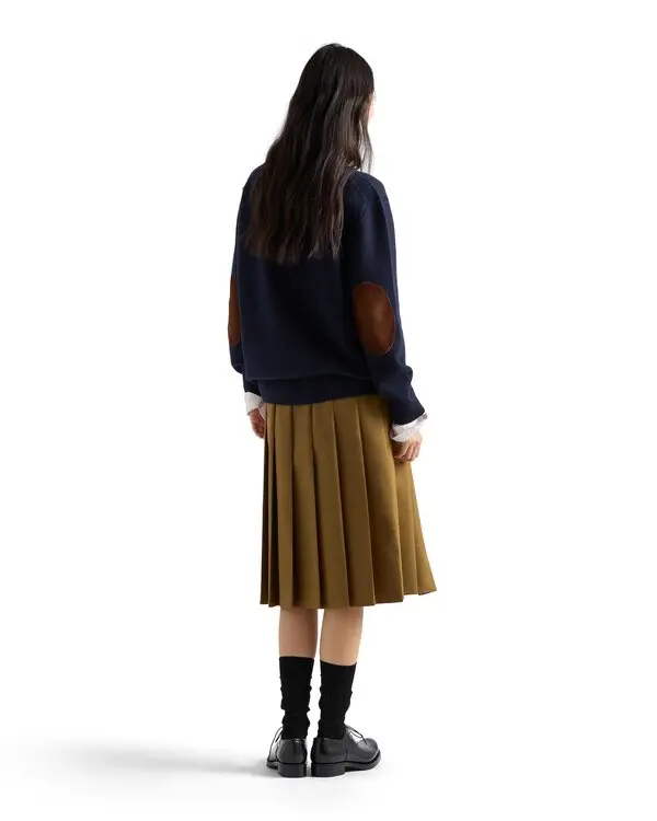 Prada Hopsack Midi-skirt