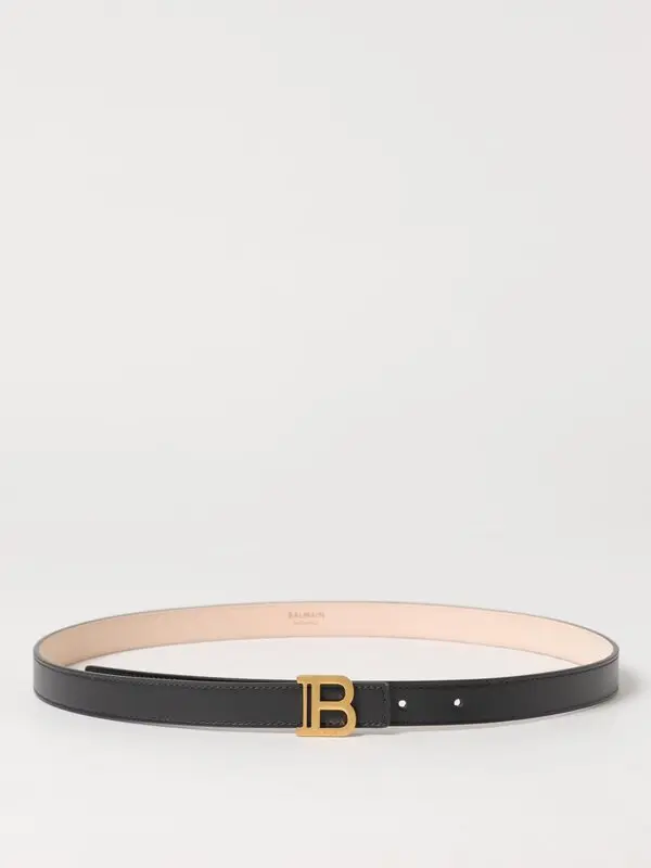 Balmain B Buckle Leather Belt