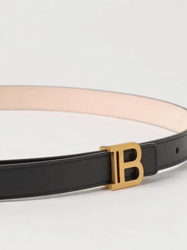Balmain B Buckle Leather Belt
