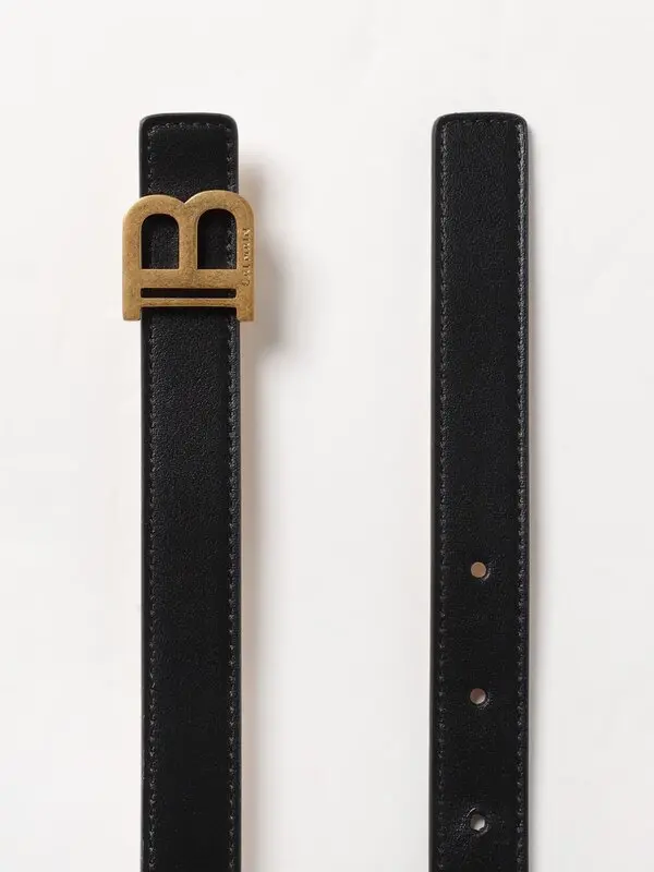 Balmain B Buckle Leather Belt