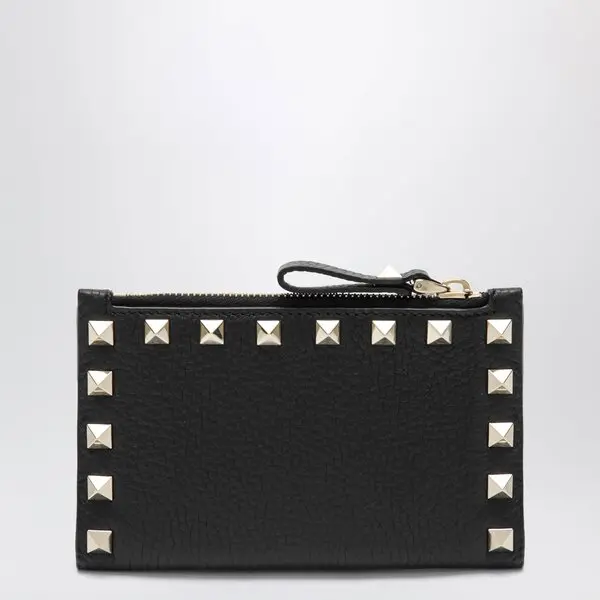 Valentino Garavani Rockstud Wallet In Leather