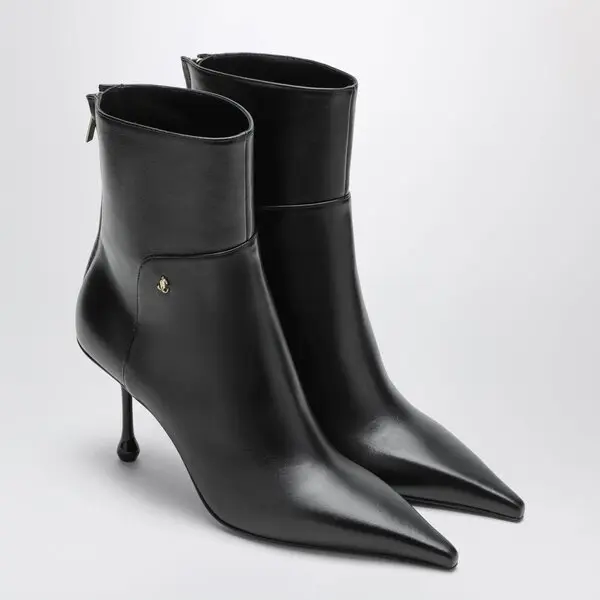 JIMMY CHOO Cycas Leather Ankle Boots