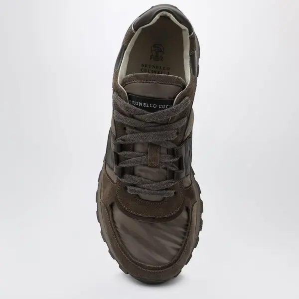 Brunello Cucinelli Torba Leather Sneakers
