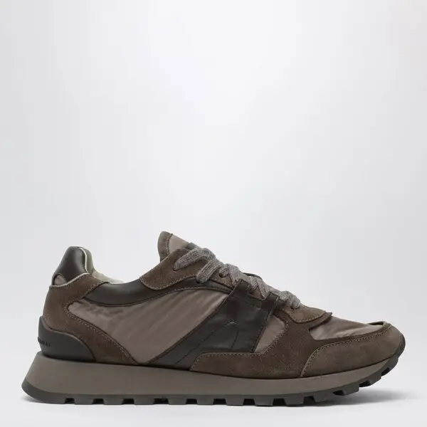 Brunello Cucinelli Leather Sneakers - Brown
