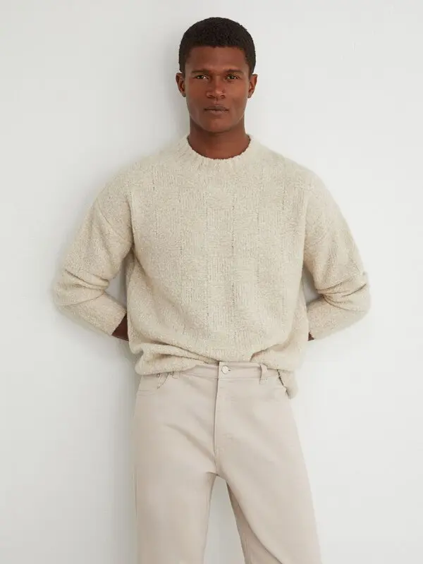 REISS Garment-dyed Slim-fit Jeans