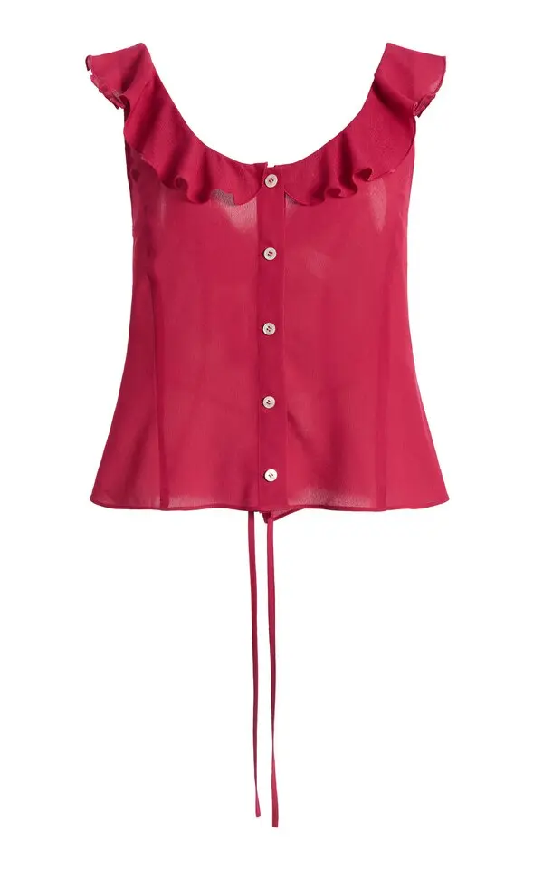 FAVORITE DAUGHTER The Love Note Ruffled Top