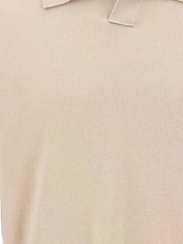 KANGRA Virgin Wool Long Sleeve Shirt - Neutrals